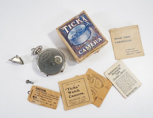 HOUGHTON TICKA WATCH POCKET CAMERA, BOXED/sse/225161 | eBay