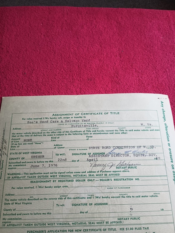 Vintage 1960 Chevy Truck Car Classic Collectible Historical Document Ephemera | eBay