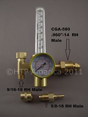 HTP Argon CO2 Mig Tig Flow meter Regulator Welding Weld Flowmeter | eBay