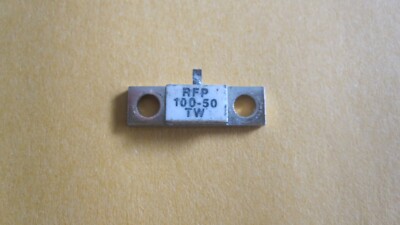 100w 50ohm dummy load RF resistor RFP 100-50 TW power terminator F*d ...