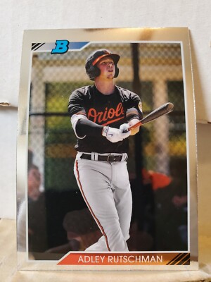 Adley Rutschman 2020 Bowman Heritage #92CP-AR 1992 Chrome Prospect ...