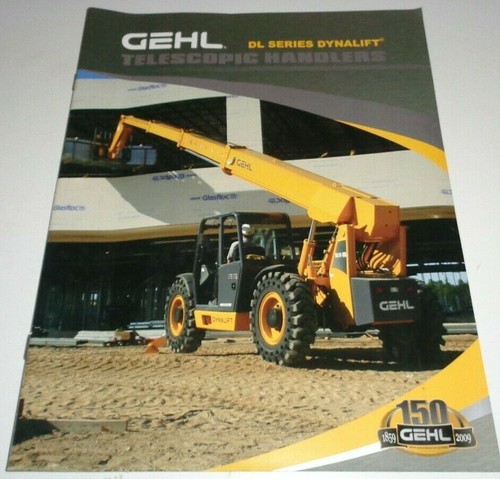 *Gehl DL Series Dynalift Telescopic Handler Brochure DL7 DL9 DL11 DL12 ...