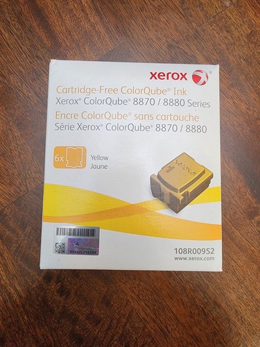 Xerox ColorQube 8870/8880 Yellow / Magenta Solid Ink Pack (6 Sticks ...