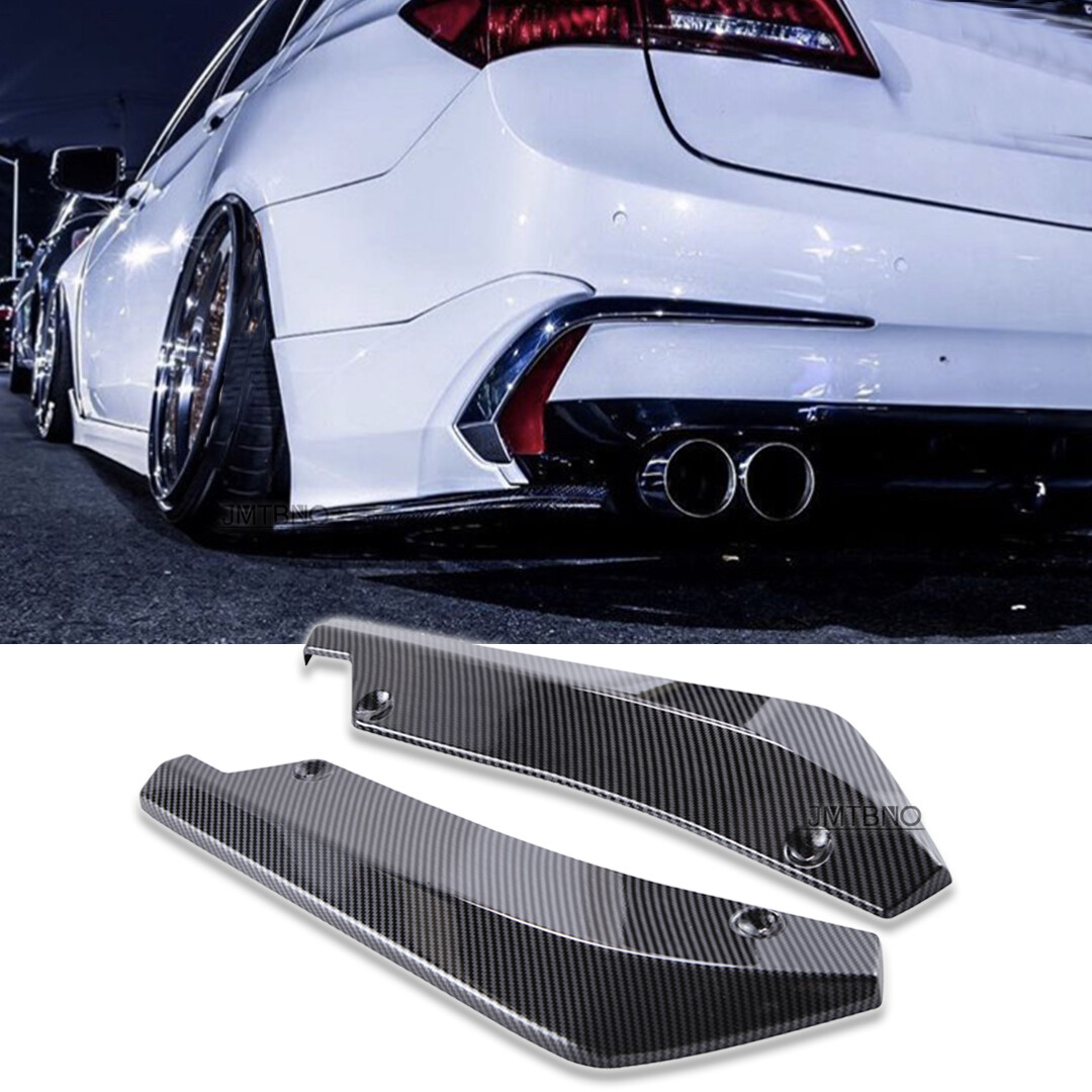 Acura TSX TLX ILX MDX RDX Rear Bumper Lip Diffuser Splitter Canards ...