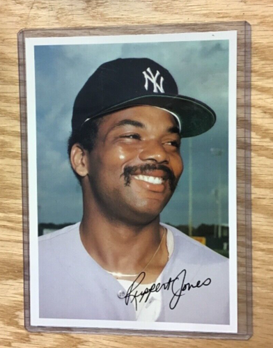 1981 Topps Baseball 5x7 Big Card Rupert Jones New York Yankees | eBay