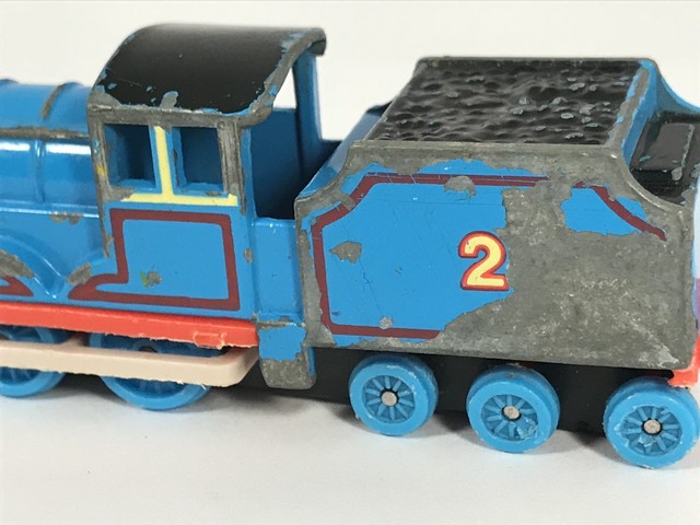 ERTL Thomas the Tank Engine & Friends 1989 Edward #2 Diecast Broken ...