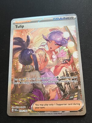 Pokémon TCG Tulip Paradox Rift 259/182 Holo Special Illustration Rare ...