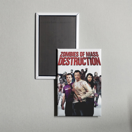 ZMD Zombies of Mass Destruction Mini Movie Poster Fridge Locker Magnet ...