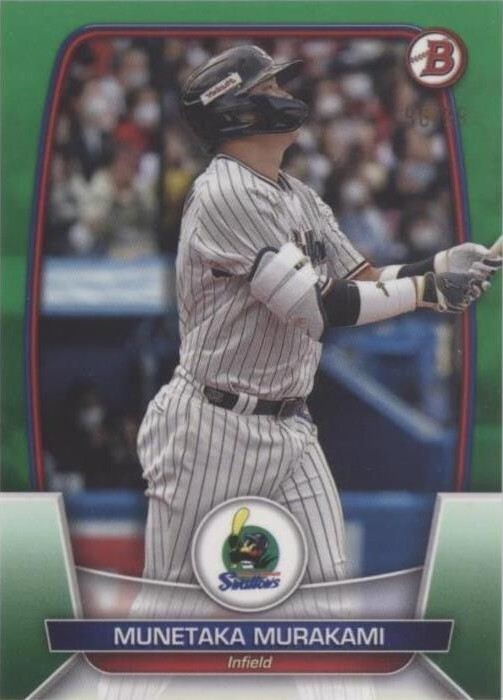 2023 Bowman NPB Nippon Professional Baseball - Munetaka Murakami #98 ...