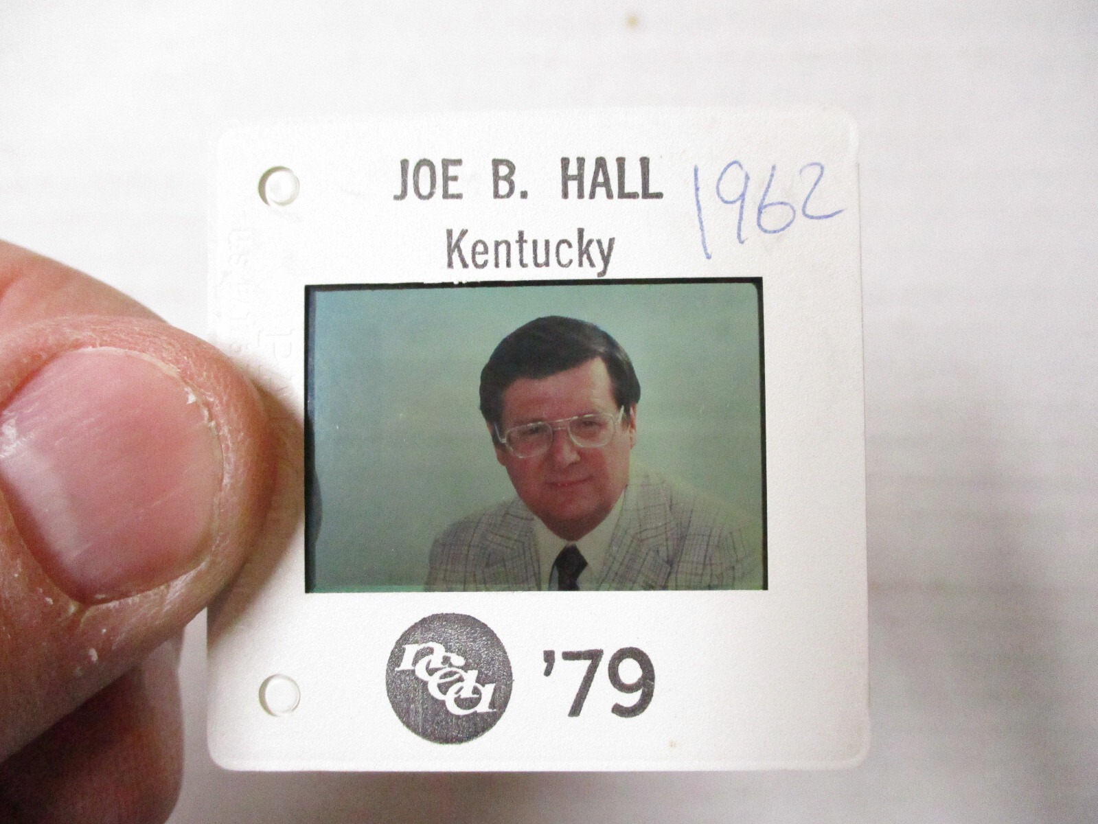 Vintage 1970's Joe B. Hall Kentucky Head Coach Picture Slide 2 Inches ...