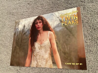 Greetings from Twin Peaks Postcard #46 Ronette Pulaski from the Gold ...