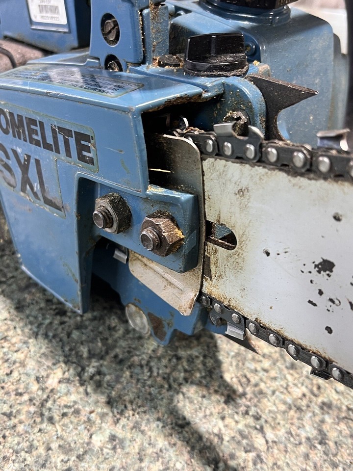 Homelite Old Blue Limited Edition SXL Model 30th Anniversary Chainsaw ...