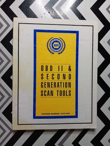 NAPA Course Number 0432-08S ODB2 II And Second Generation Scan Tools ...