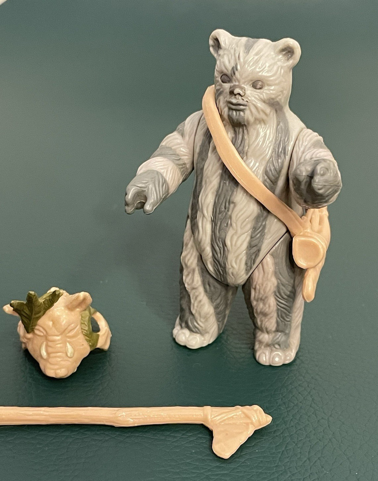 Vintage 1984 Kenner Star Wars Teebo Ewok Action Figure Complete ...