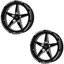 VMS Racing V-Star Drag Wheels 17X4.5 5X114.3 | 5x4.5” | -25.4 ET 1.75 ...