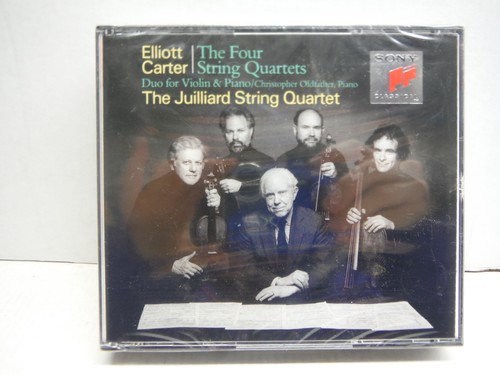Elliott Carter: The Four String Quartets; Duo for Violin & Piano (CD, Jun-1995, Sony Music ...
