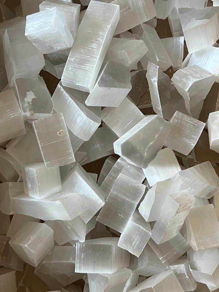 TV Rock Ulexite Slab, Television Stone Optical Crystal Rough, Raw Satin ...