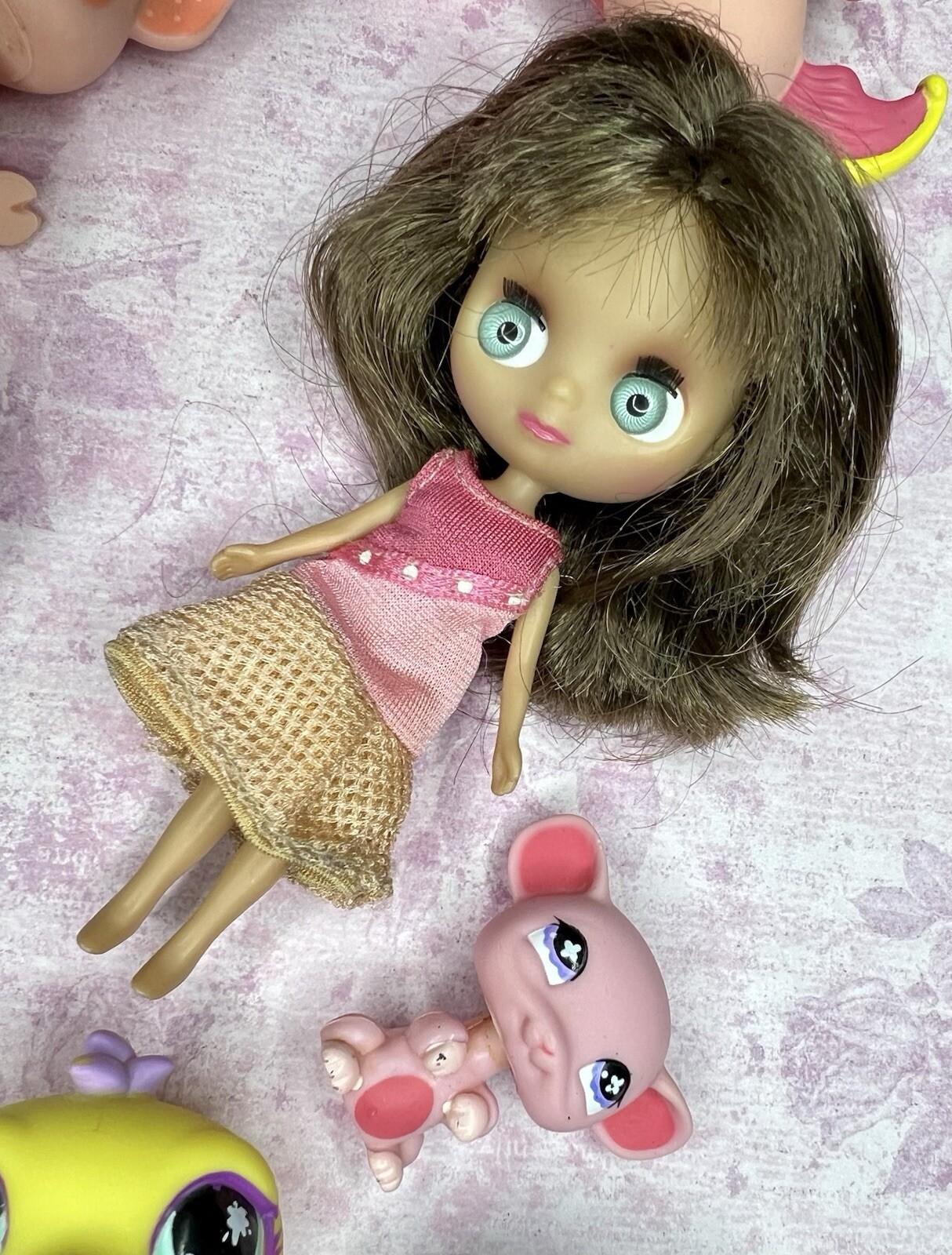 Auth Hasbro LPS Lot 10 Pets & Blythe Doll 1338 1339 742 485 651 643 Car ...