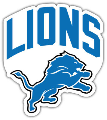 Detroit Lions NFL Sport Car Bumper Sticker Decal "SIZES'' | eBay