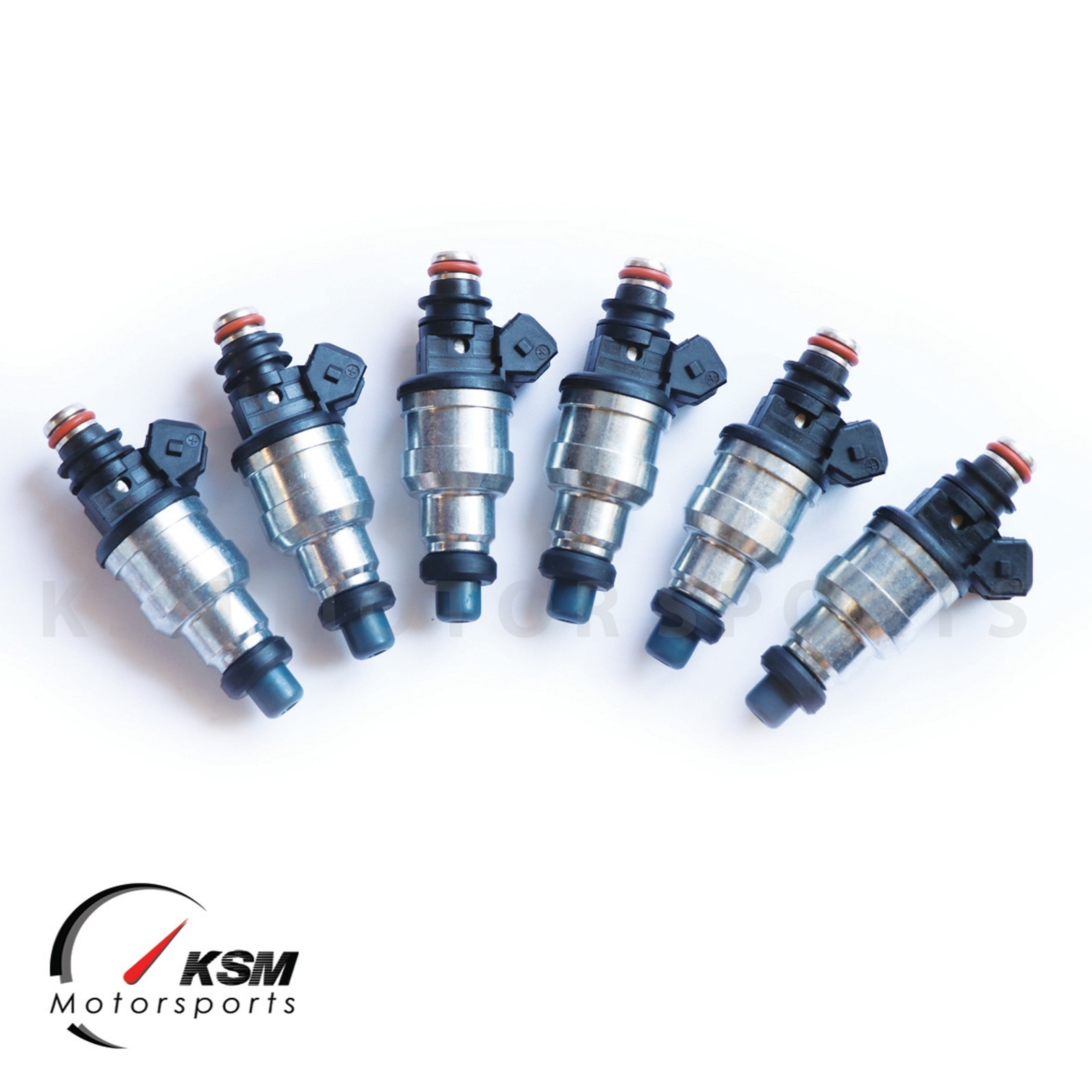 6 x 650cc Fuel Injectors fit Toyota 7MGE 7MGTE 1JZ 1JZGTE 2JZ 2JZGE ...