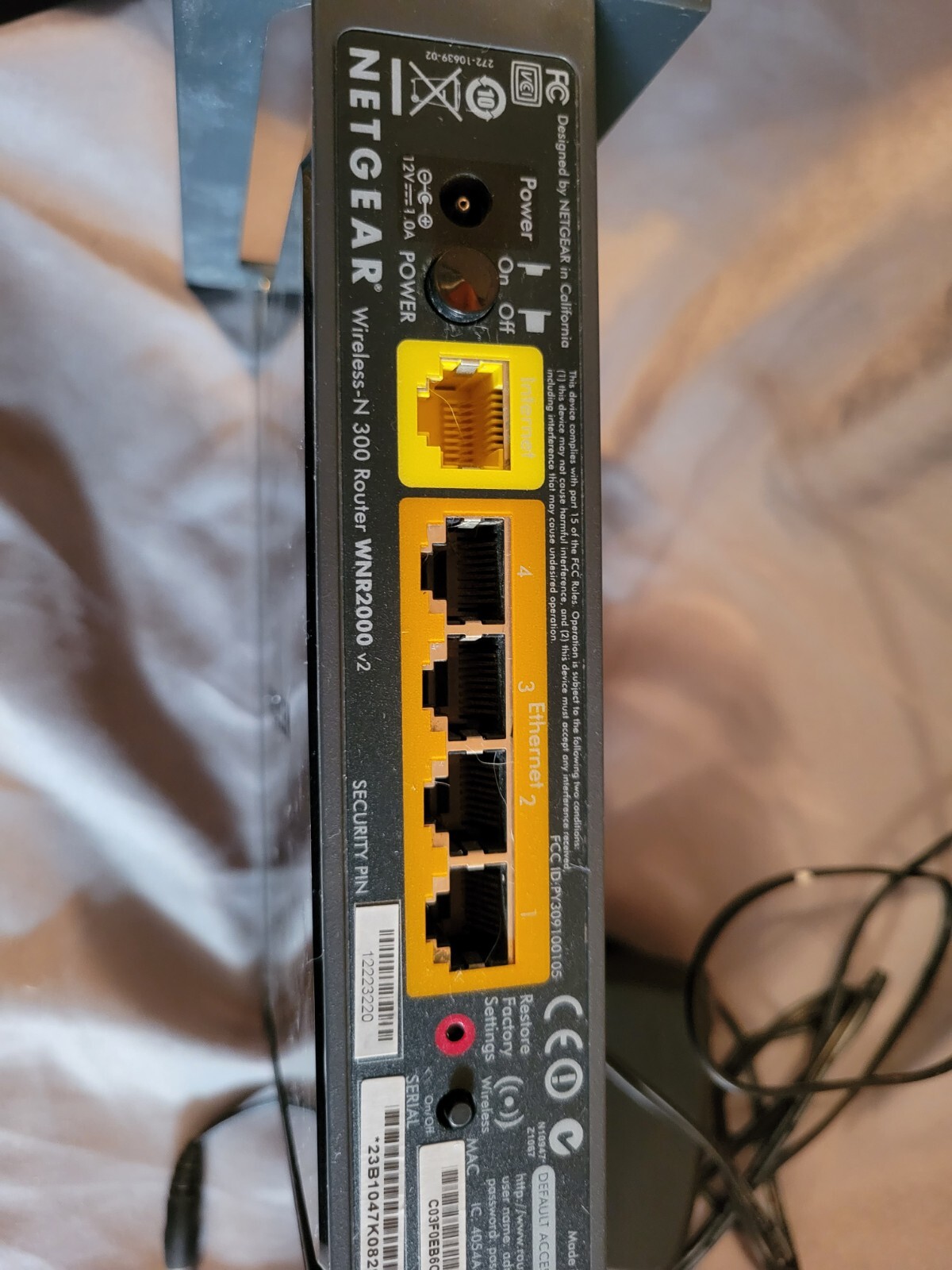 Netgear - N300 - Wireless N Router (WNR2000v2) 300 Mbps 4-Port | eBay