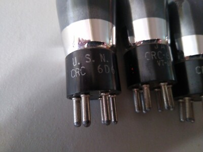 3 Lot CRC 6D6 VT-69 RCA audio vintage radio vacuum tubes NOS | eBay
