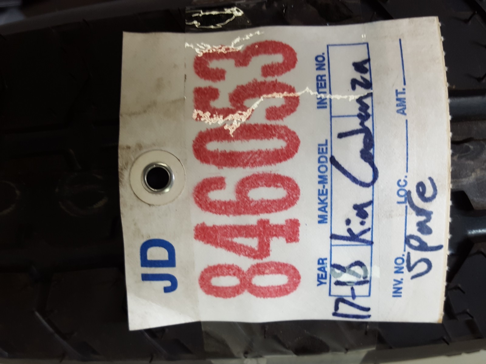 2017 2018 KIA Cadenza EMERGENCY WHEEL SPARE RIM TIRE OEM 52910C1930 ...