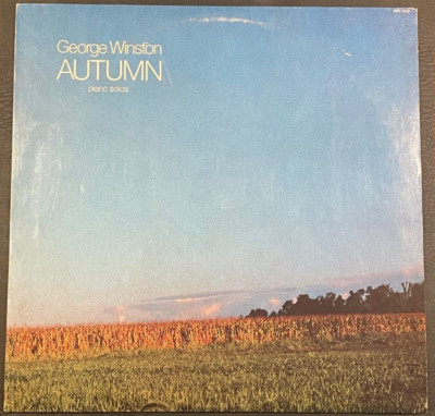 GEORGE WINSTON Autumn, Piano Solos VINYL LP ALBUM WINDHAM HILL RECORDS ...