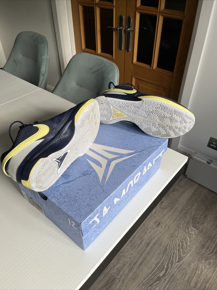 Nike JA MORANT JA1 - midnight navy/LT Laser Orange UK8 | eBay UK