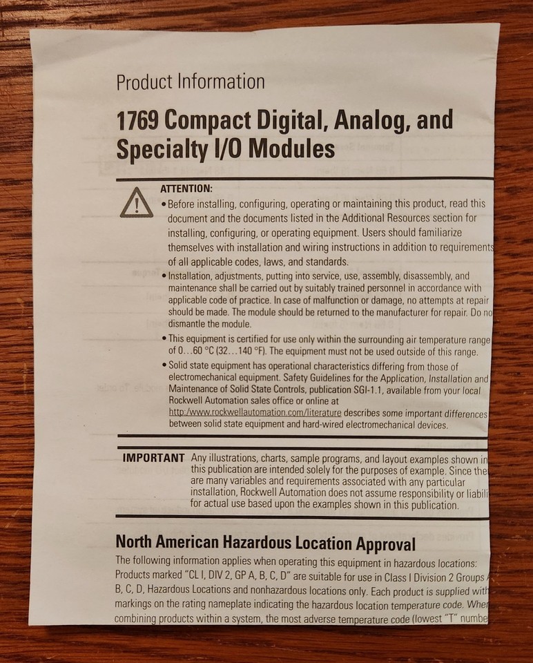 Allen-Bradley 1769-OB16 /B CompactLogix DC Output Module - NEW | eBay