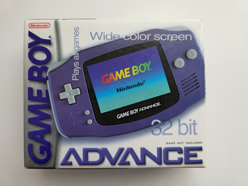Nintendo Game Boy Advance Indigo Box Only | eBay