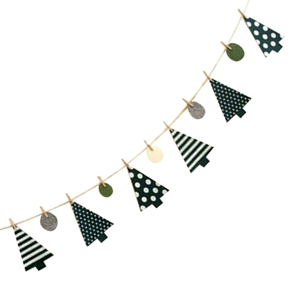 Decorative Banners Flags Garlands Bunting Triangle Fabric for ...