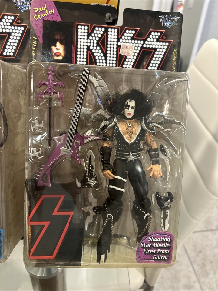 1997 McFarlane Toys KISS Band Action Figures Complete Set Ultra Action ...