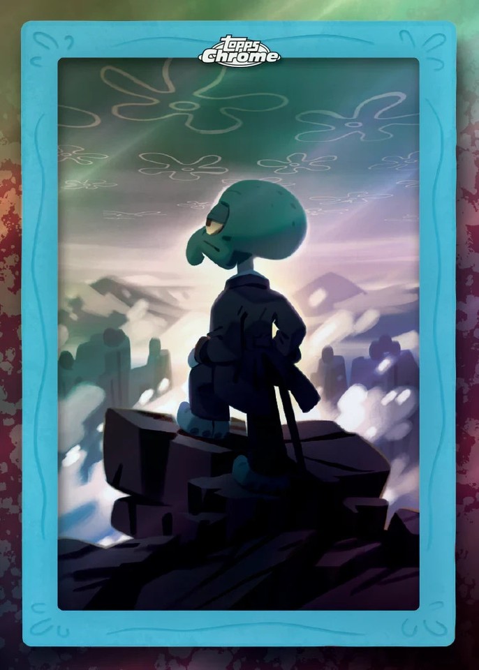 2025 Topps Chrome SpongeBob 25th Anniversary - Value Box - PRESALE | eBay