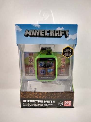 Minecraft Interactive Watch with Camera,Fun Games, and More 2021 Mojang | eBay