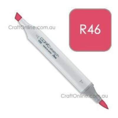 Copic Sketch Marker Pen R46 - Strong Red | eBay Australia
