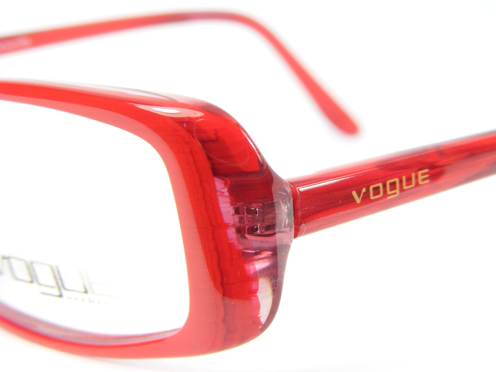Vogue VO 2337 1270 RED /CRYSTAL PINK EYEGLASSES GLASSES FRAME 49-16 ...