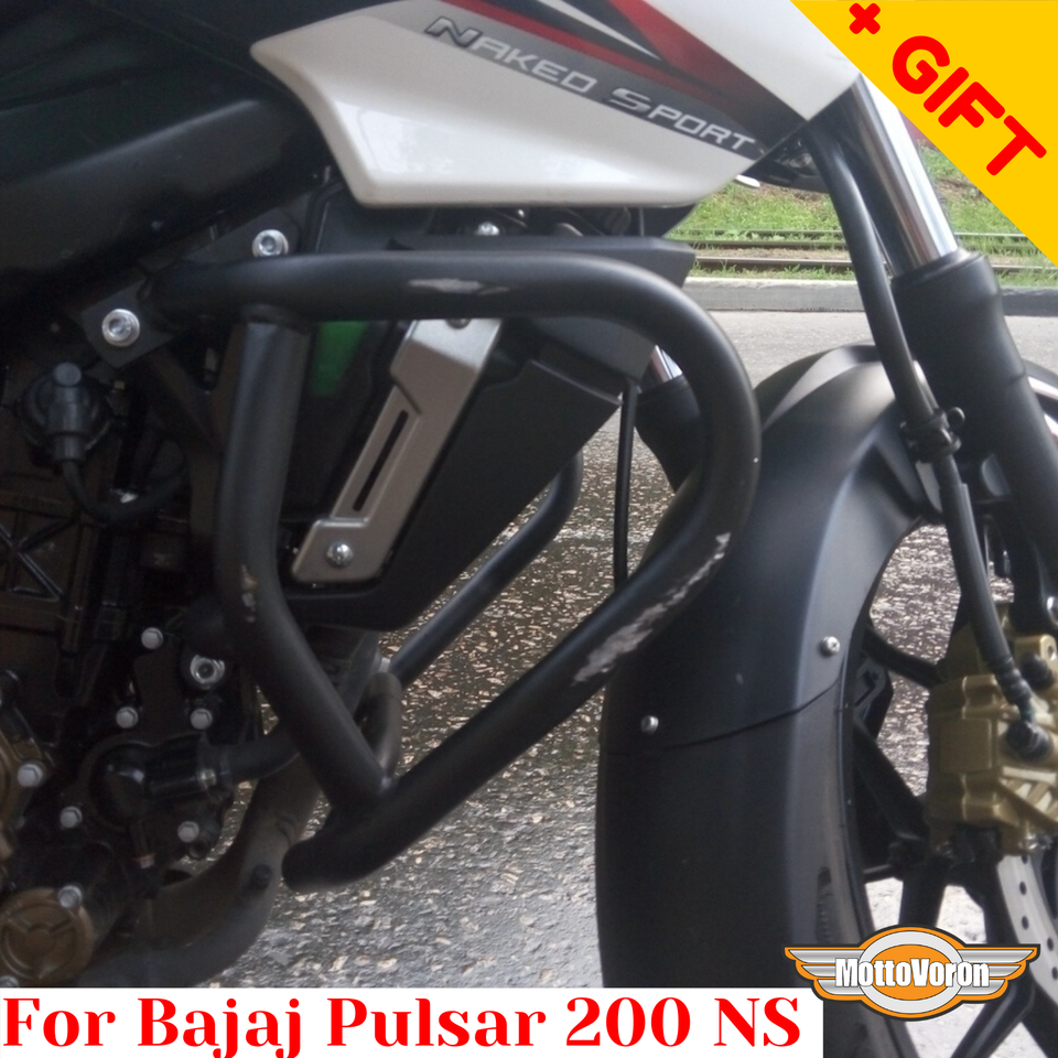 For Bajaj Pulsar 200 NS crash bars Bajaj Rouser 200 NS engine guard ...