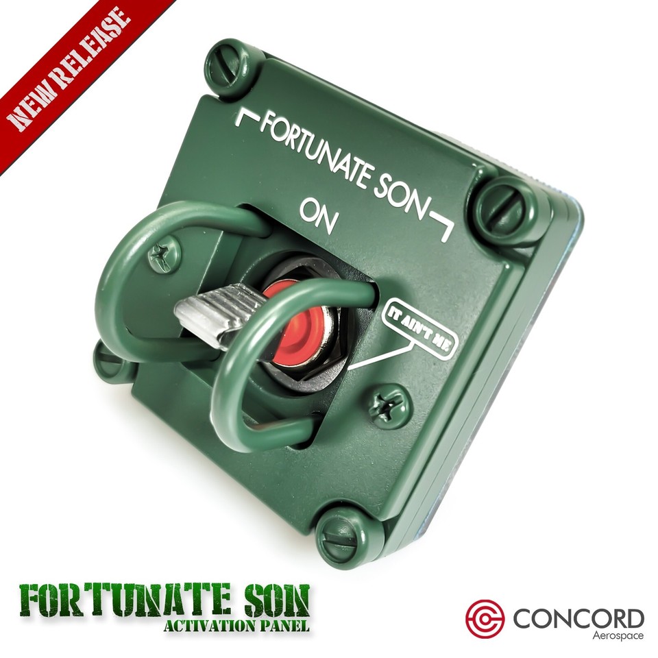 FORTUNATE SON ACTIVATION PANEL - MILITARY GREEN | eBay