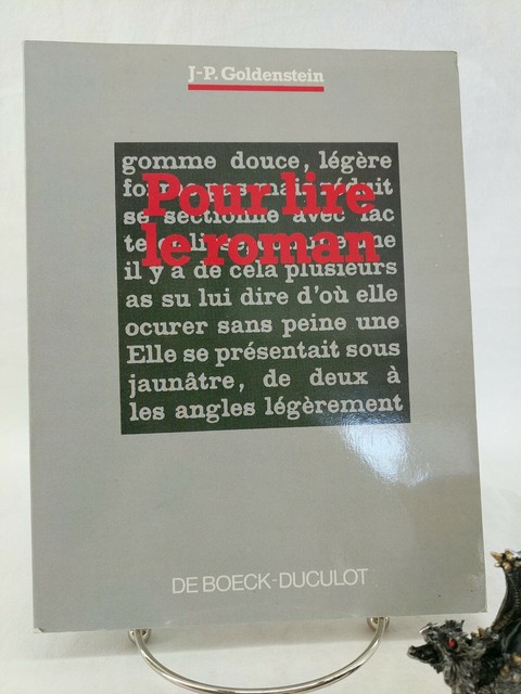 Pour LIRE Le Roman by Goldenstein Jean-pierre De Boeck/duculot 1989 for ...