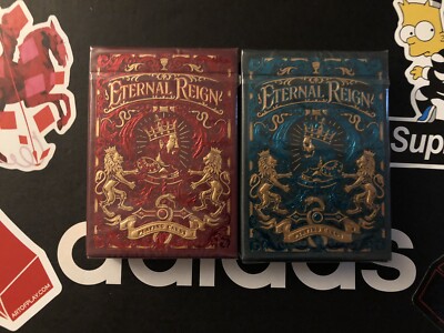 Eternal Reign 2 DECK SET Riffle Shuffle Playing Cards - RARE | eBay