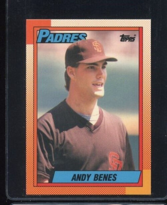 1990 TOPPS TIFFANY #193 ANDY BENES SAN DIEGO PADRES | eBay