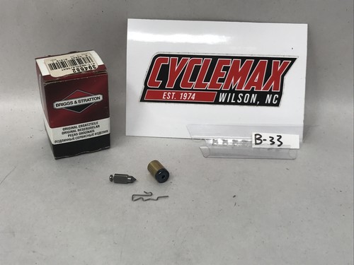 Briggs & Stratton “NOS” Needle Seat Float Valve Kit OEM: 394682 (B-33 ...