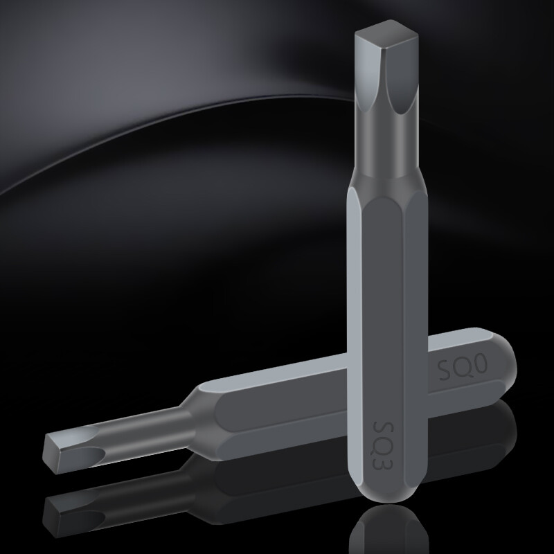 Hex 4mm Micro Screwdriver Bits Square head SQ0 SQ1 SQ2 SQ3 4PCS Set ...