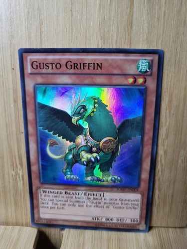Yu-Gi-Oh! 🏆GUSTO GRIFFIN - 1st Edition - 1996🏆SUPER RARE Card | eBay