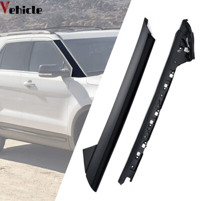 Pair Right Side Windshield A-Pillar Molding Trim fit 11-19 Ford ...