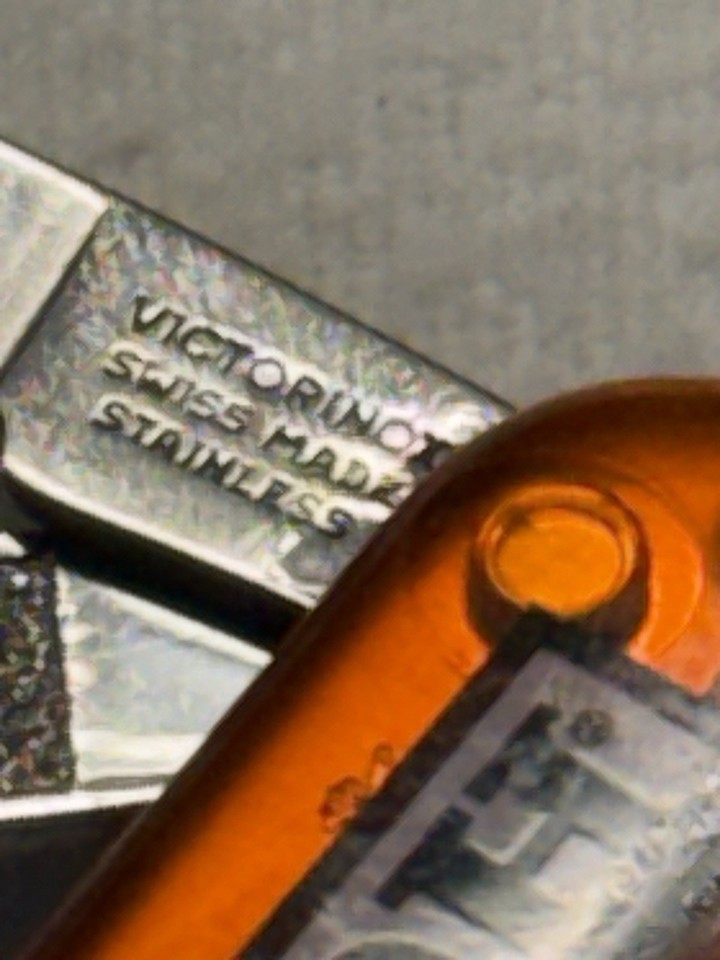 Victorinox Classic SD Swiss Army Knife Amber Translucent ASPLUNDH Promo ...