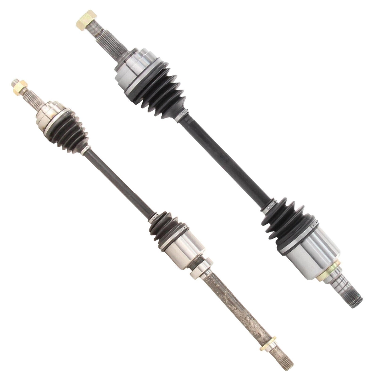 TrakMotive Front CV Axle Shafts Kit Set of 2 For Nissan Sentra FWD Auto ...