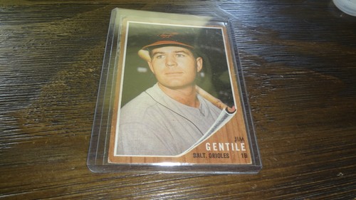 1962 TOPPS # 290 JIM GENTILE BASEBALL CARD | eBay