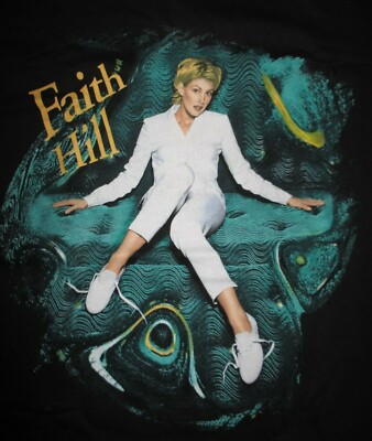 Vintage All Sport Label - FAITH HILL Concert Tour (LG) T-Shirt | eBay ...